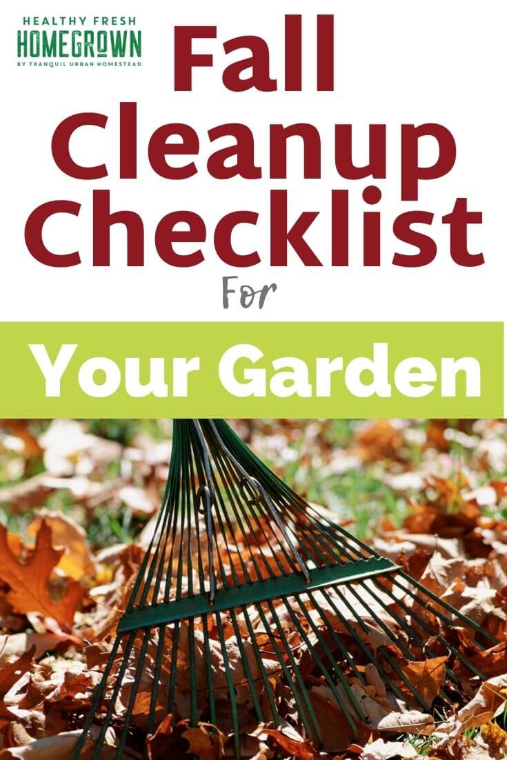 How To Do A Fall Cleanup Of Your Garden [Bonus Checklist] - Healthy ...