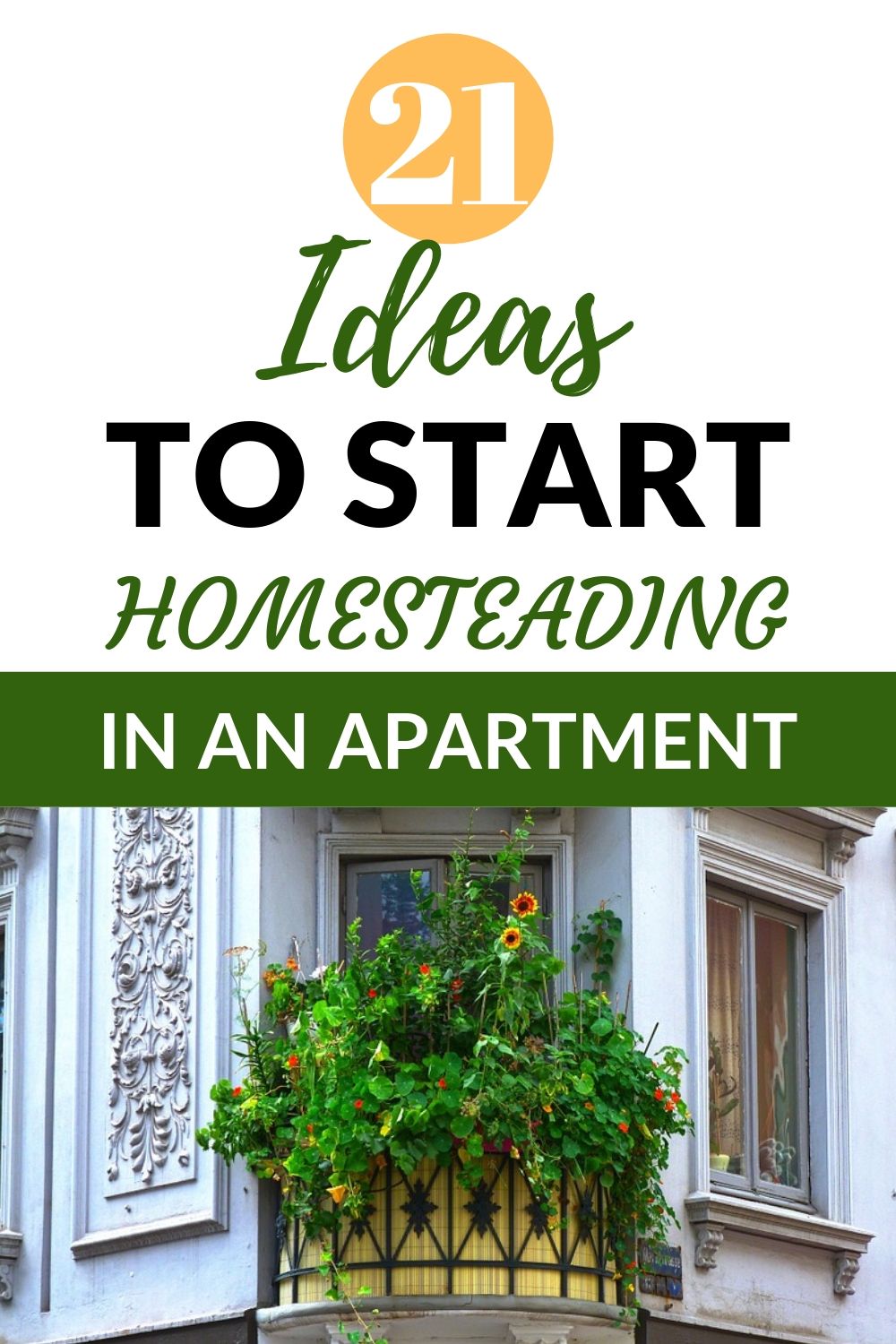 21 Inspiring Ideas To Get Started With Apartment Homesteading - Healthy ...